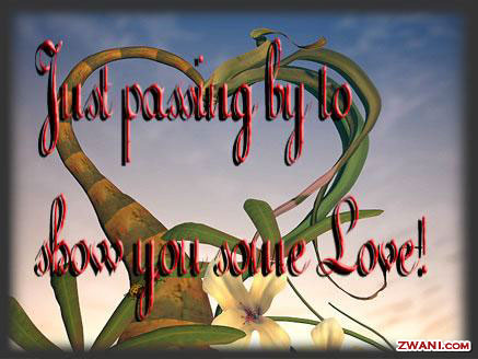 Showin Love Comments and Graphics Codes for Myspace, Friendster, Hi5