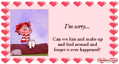 Sorry Comments and Graphics Codes for Myspace, Friendster, Hi5